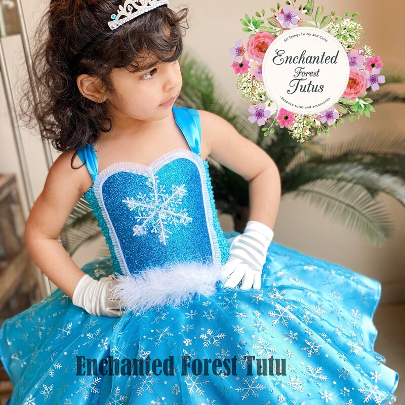 Elsa Tutu Dress - Etsy