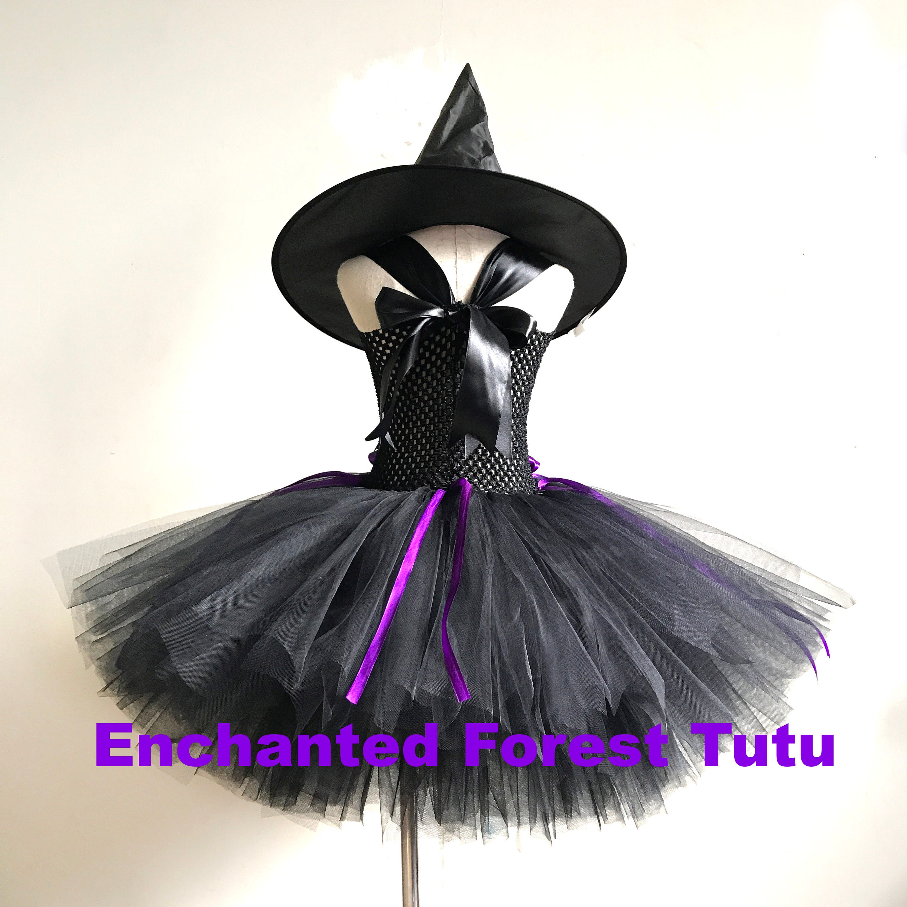 Deluxe Witch costume witch tutu Halloween costume witch | Etsy