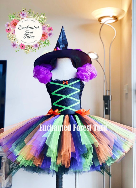 Deluxe Witch Costume Witch Tutu Halloween Costume Witch - Etsy