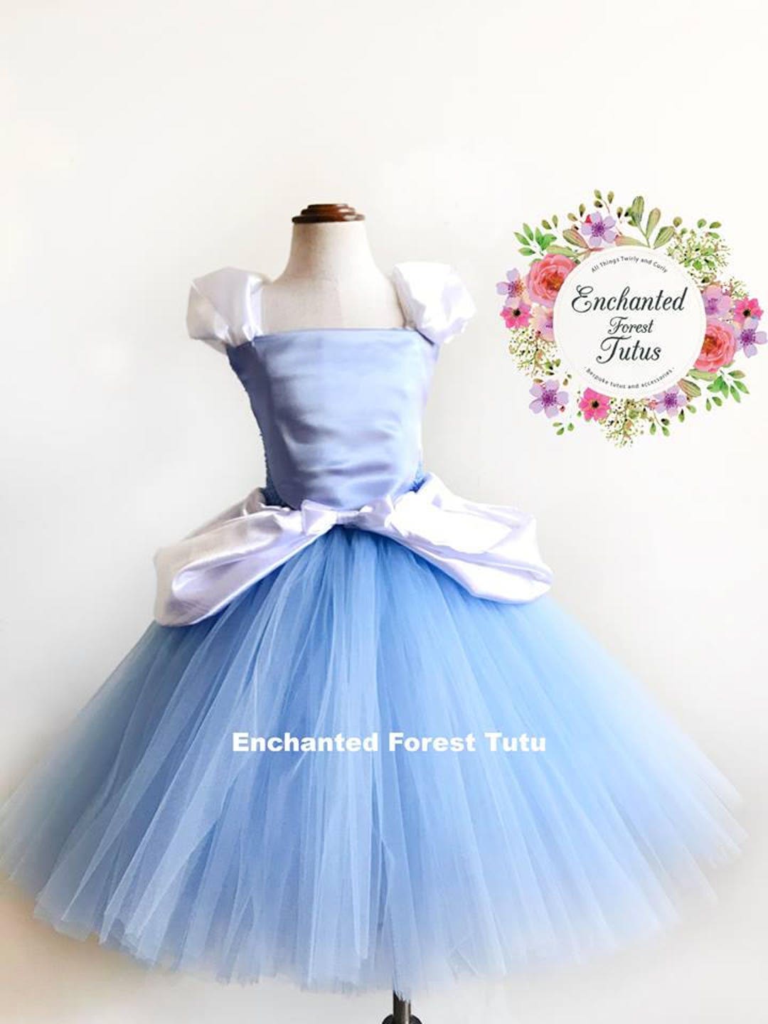 Deluxe Cinderella Inspired Tutu, Birthday Tutu, Princess Tutu , Costume ...