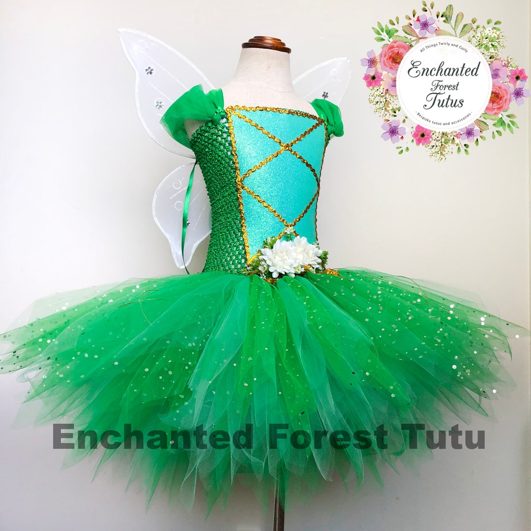 Deluxe Fairy / Tinkerbell Tutu, Tutu Dress, Birthday Tutu, Dress up ...