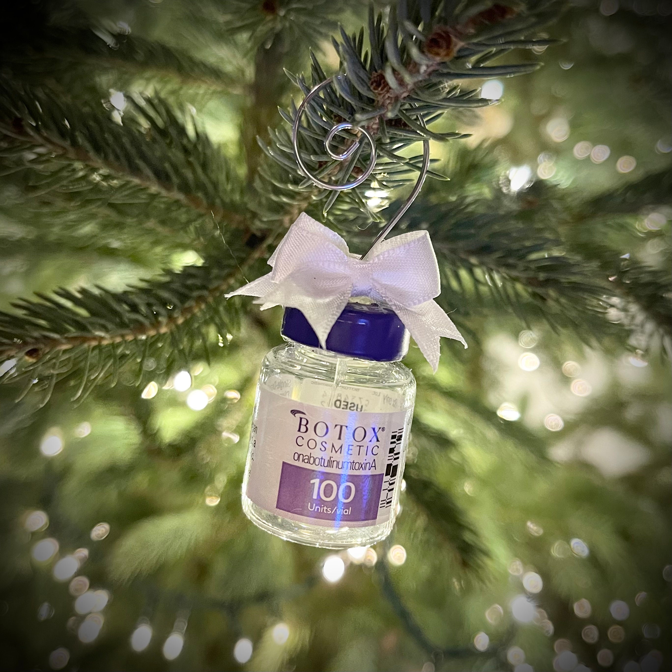 Botox Vial/bottle Glass Ornament, Medspa Decor, Nurse/doctor Gift ...