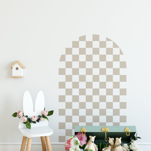 Checkerboard Wall Decal - Etsy