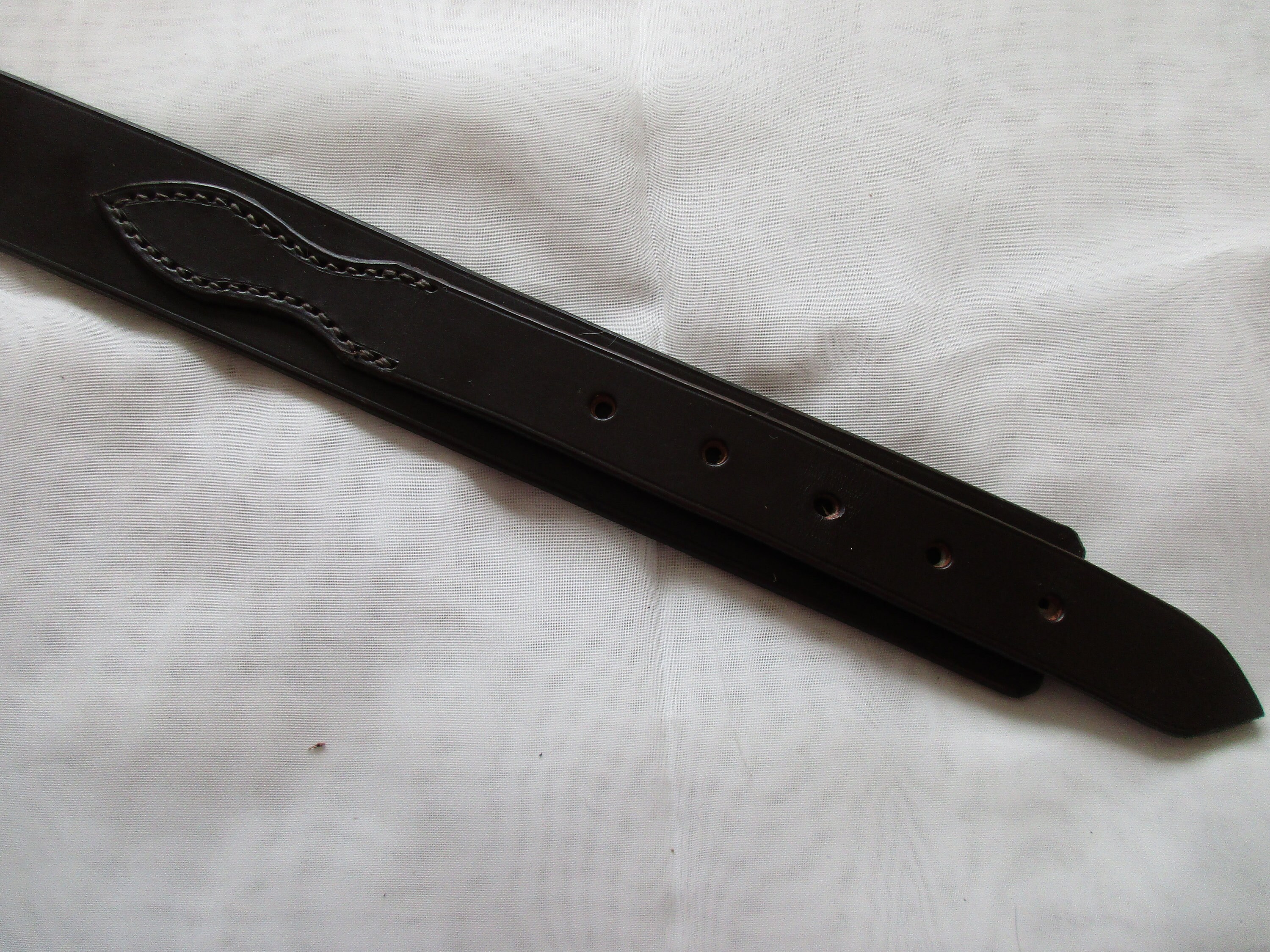 Leather Ranger Belt | Etsy