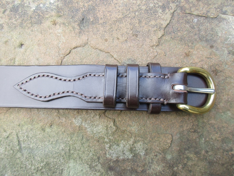 Leather Ranger Belt - Etsy
