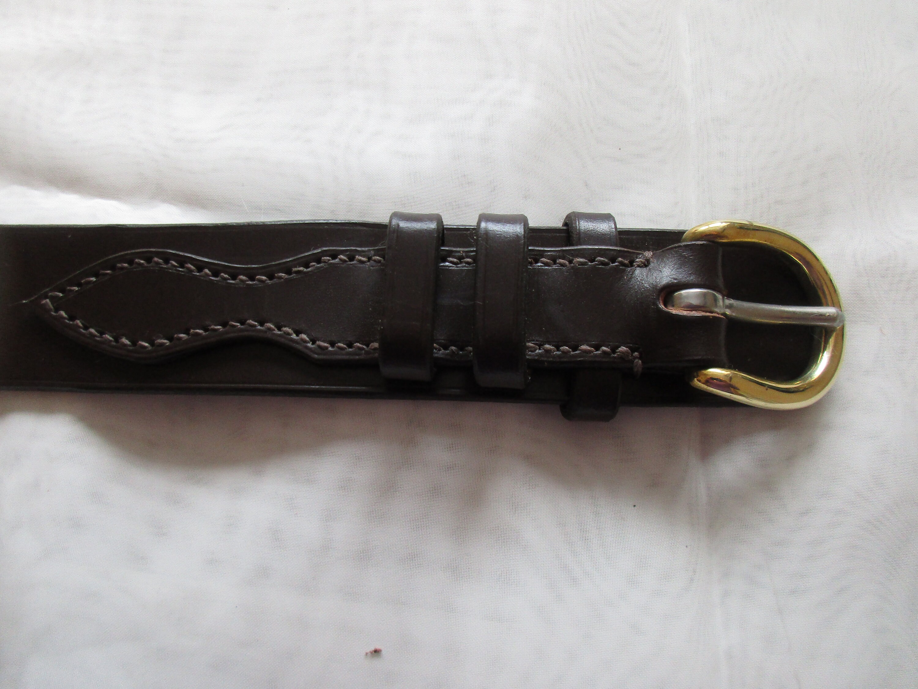 Leather Ranger Belt | Etsy