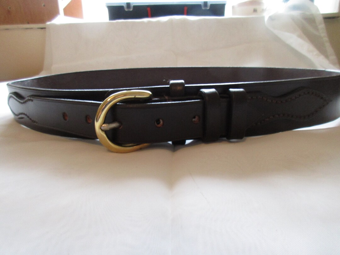 Leather Ranger Belt - Etsy