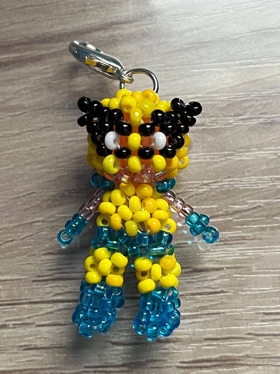 Beaded Wolverine Doll Charm - Etsy