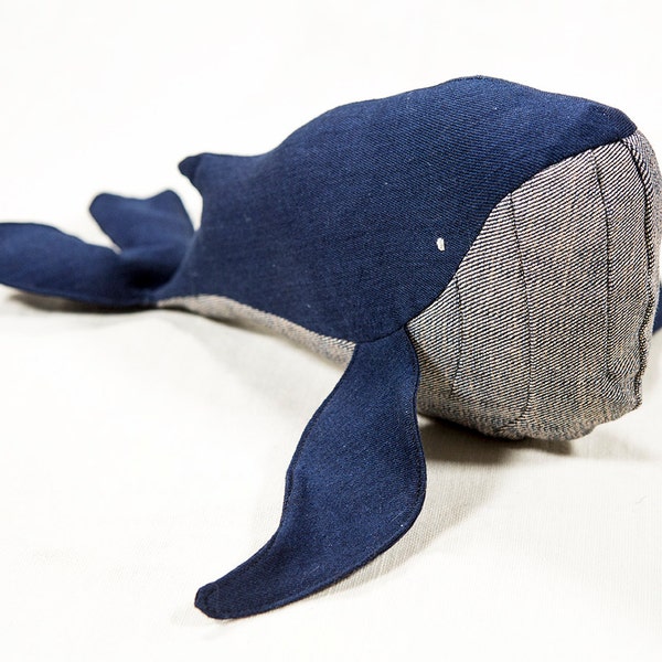 Denim Whale - Etsy