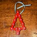 Bicycle Chain Christmas Tree Ornament, Recycled , Handmade Glitter ...