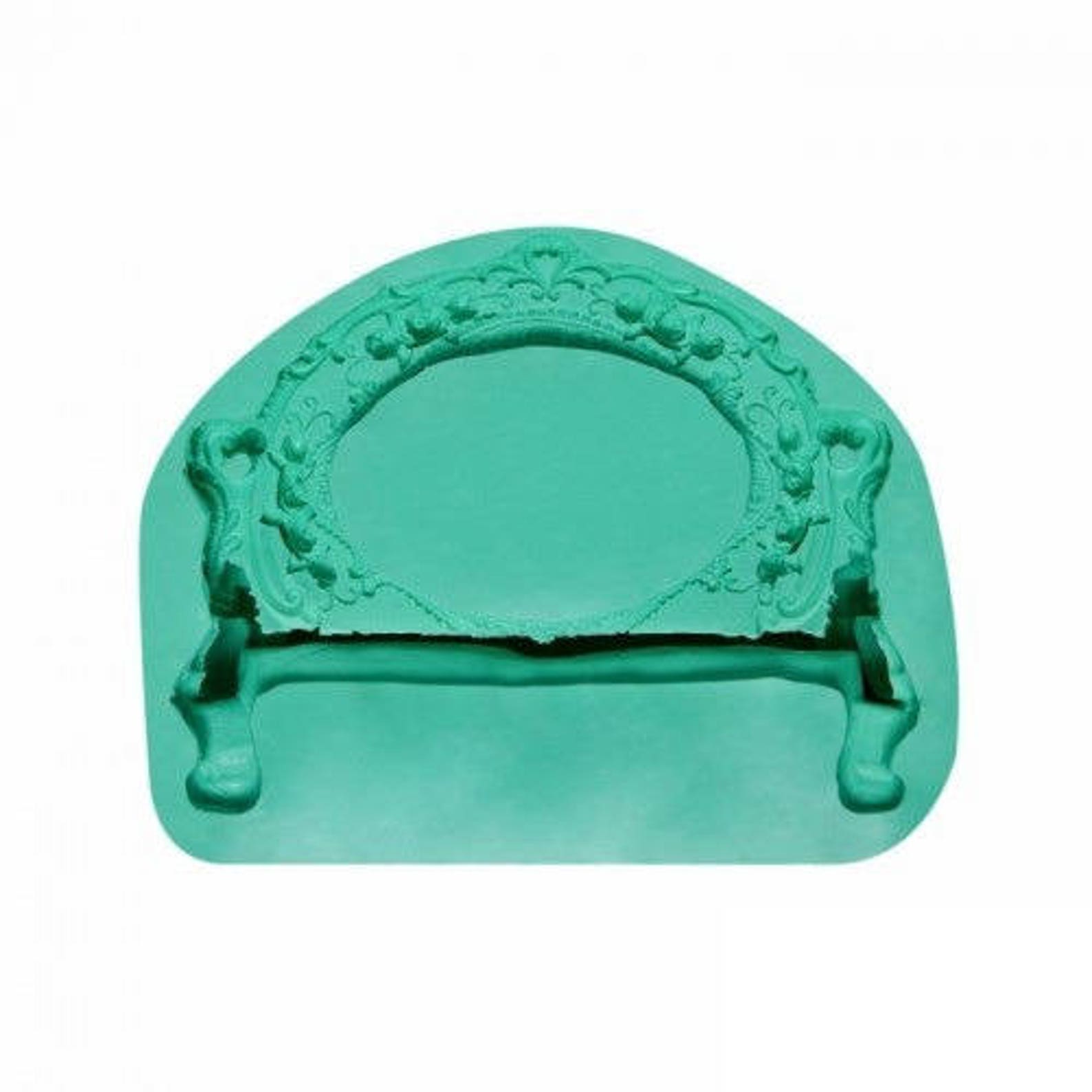 Mould Silicone Frame Photo Mirror Sofa 22cm Chair 3D Flower | Etsy