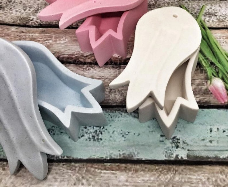 Silicone Mold Tulip Box for Plaster Clay Concrete Cement - Etsy