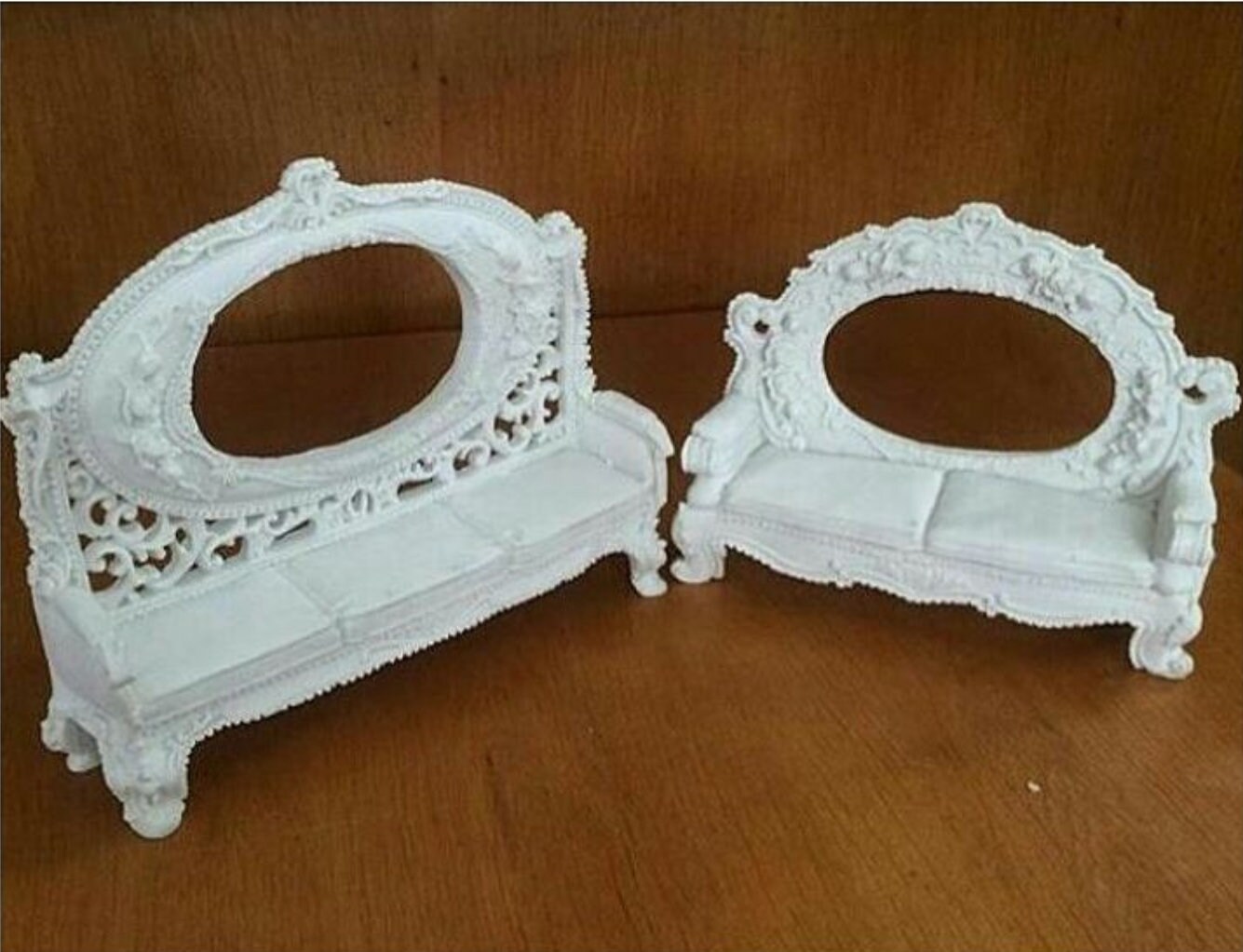 Mould Silicone Frame Photo Mirror Sofa 22cm Chair 3D Flower | Etsy