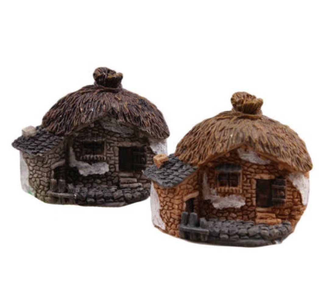 Silicone Mold Mini Old House 4.2cm Straw Hut Stone for - Etsy