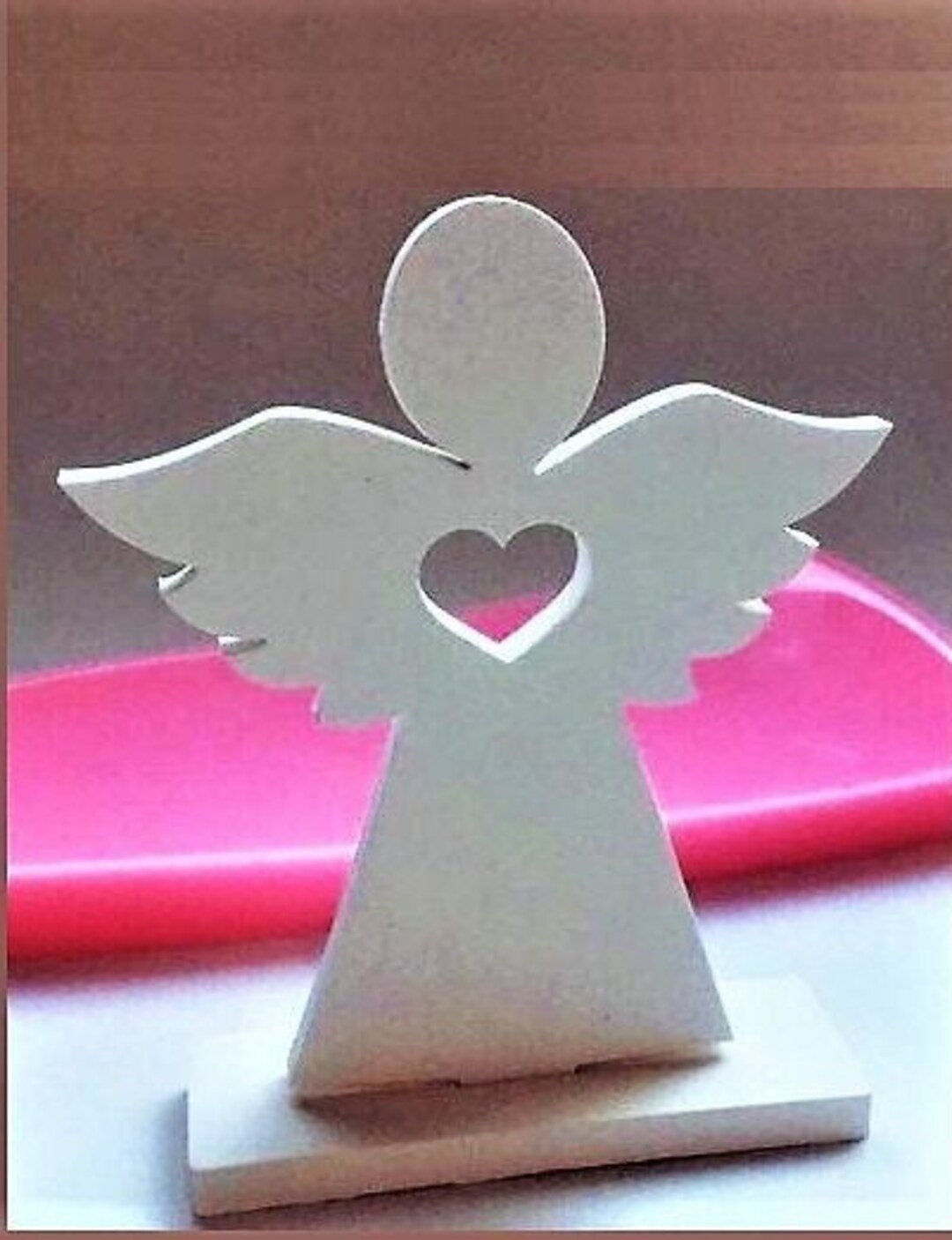 Silicone Mold Angel Wings Bell 12cm Heart on Base Christmas - Etsy