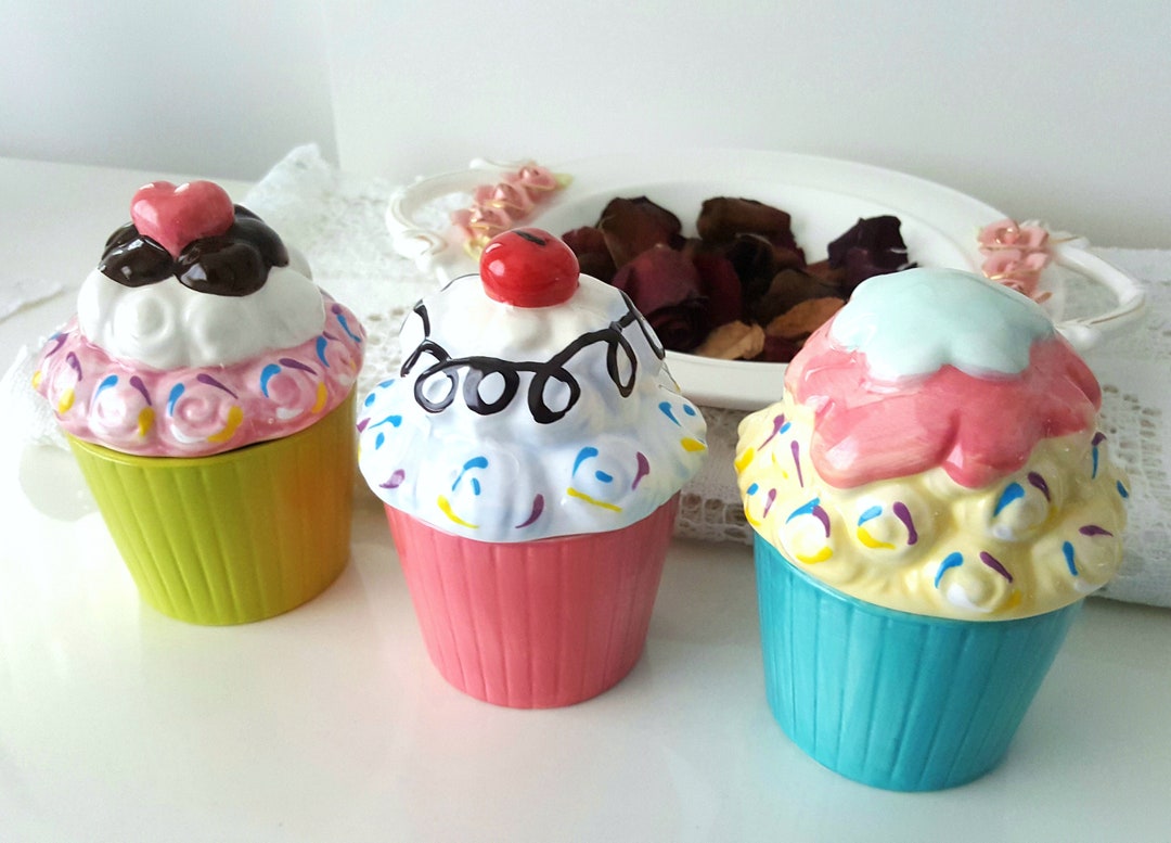 Silicone Mold Box Cupcake Cakes 11cm Heart or Cherry of Your Choice for ...