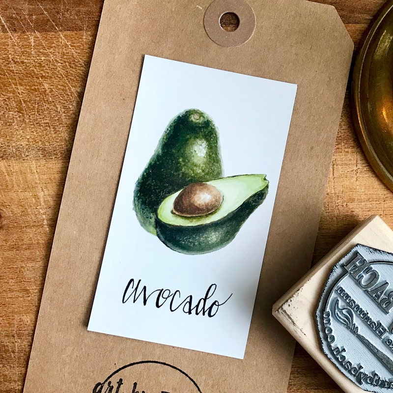 Fridge Magnet Avocado - Etsy
