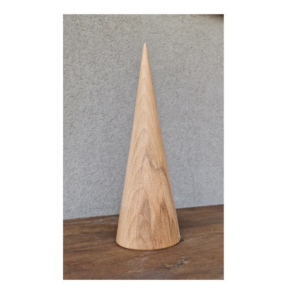 Wooden Cone 240mm - Etsy