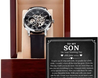 Watch for Son Wedding - Etsy