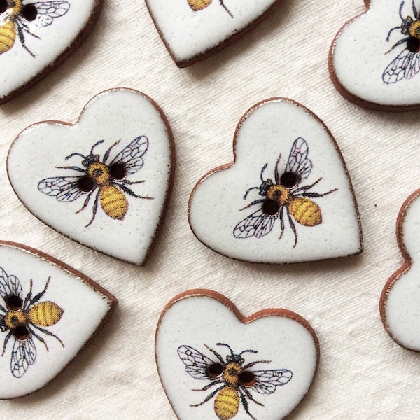 Bee Buttons - Etsy