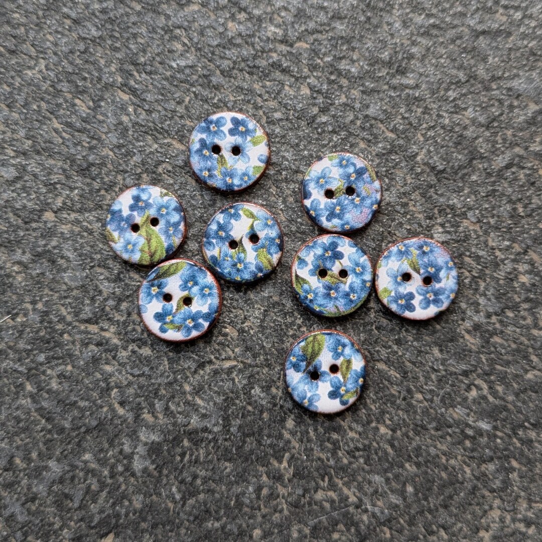 Set of 8 Extra Small 13mm (approx Half an Inch) Ceramic, Washable ...
