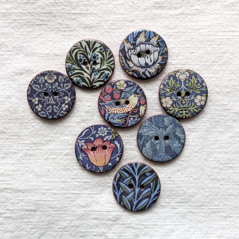 Green 7/8 Buttons - Etsy UK