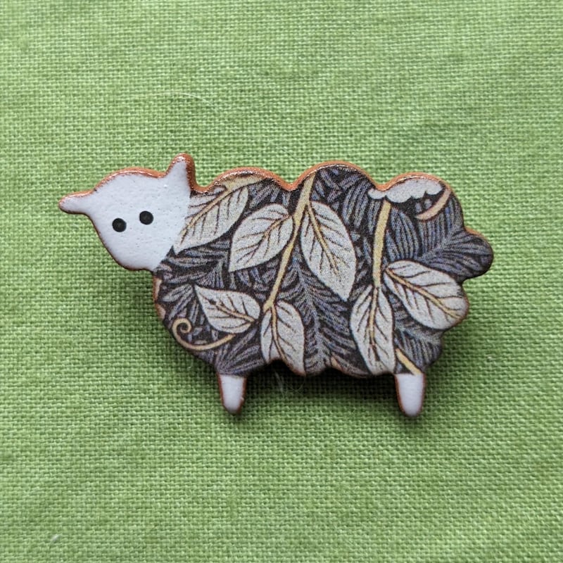 Sheep Brooch - Etsy