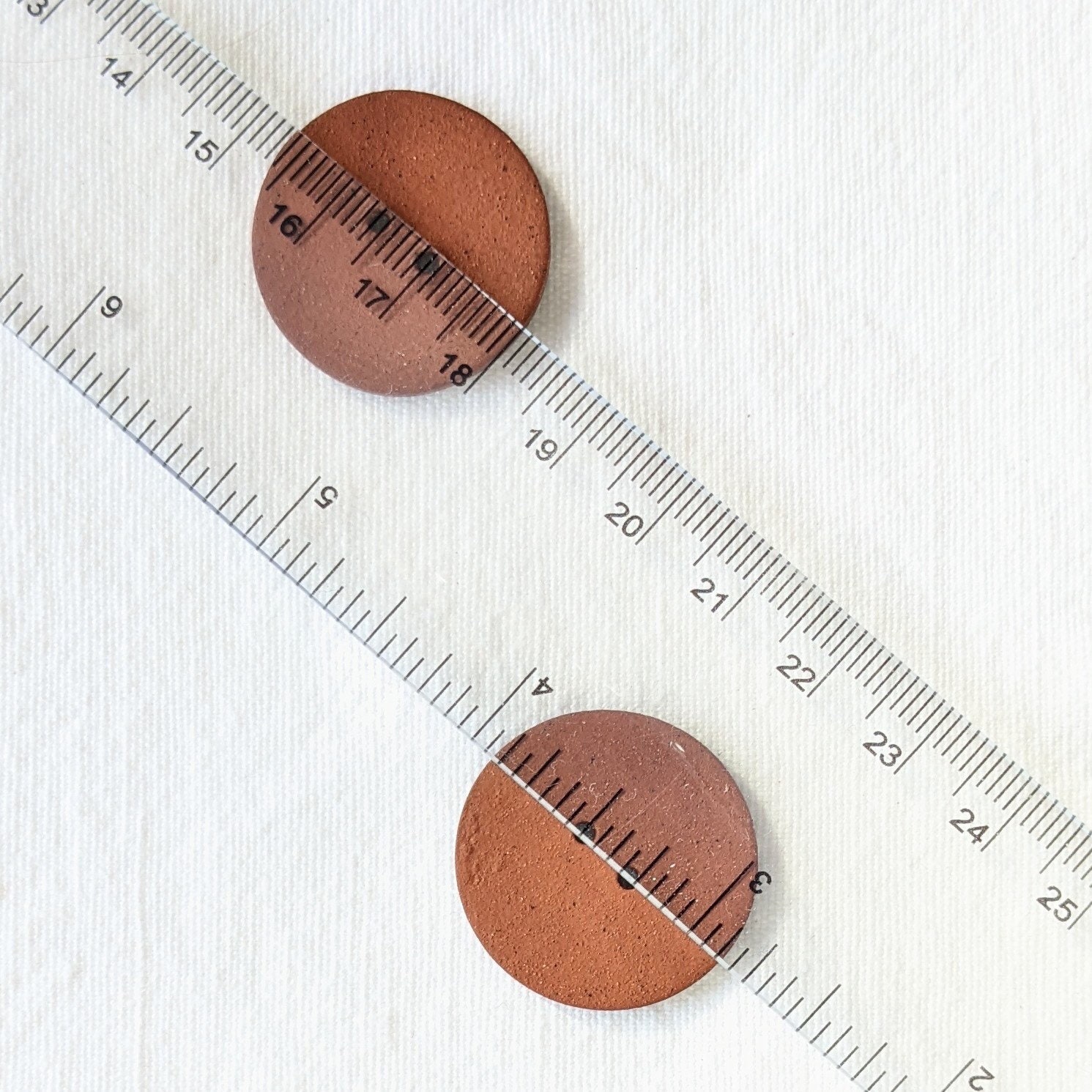 William Morris Ceramic Buttons Set of 8. Handmade, 27mm (1 Inch ...