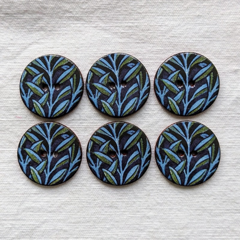 1 Teal Buttons - Etsy UK