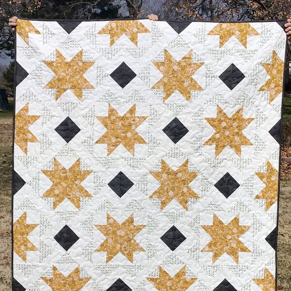 King Quilt Pattern - Etsy