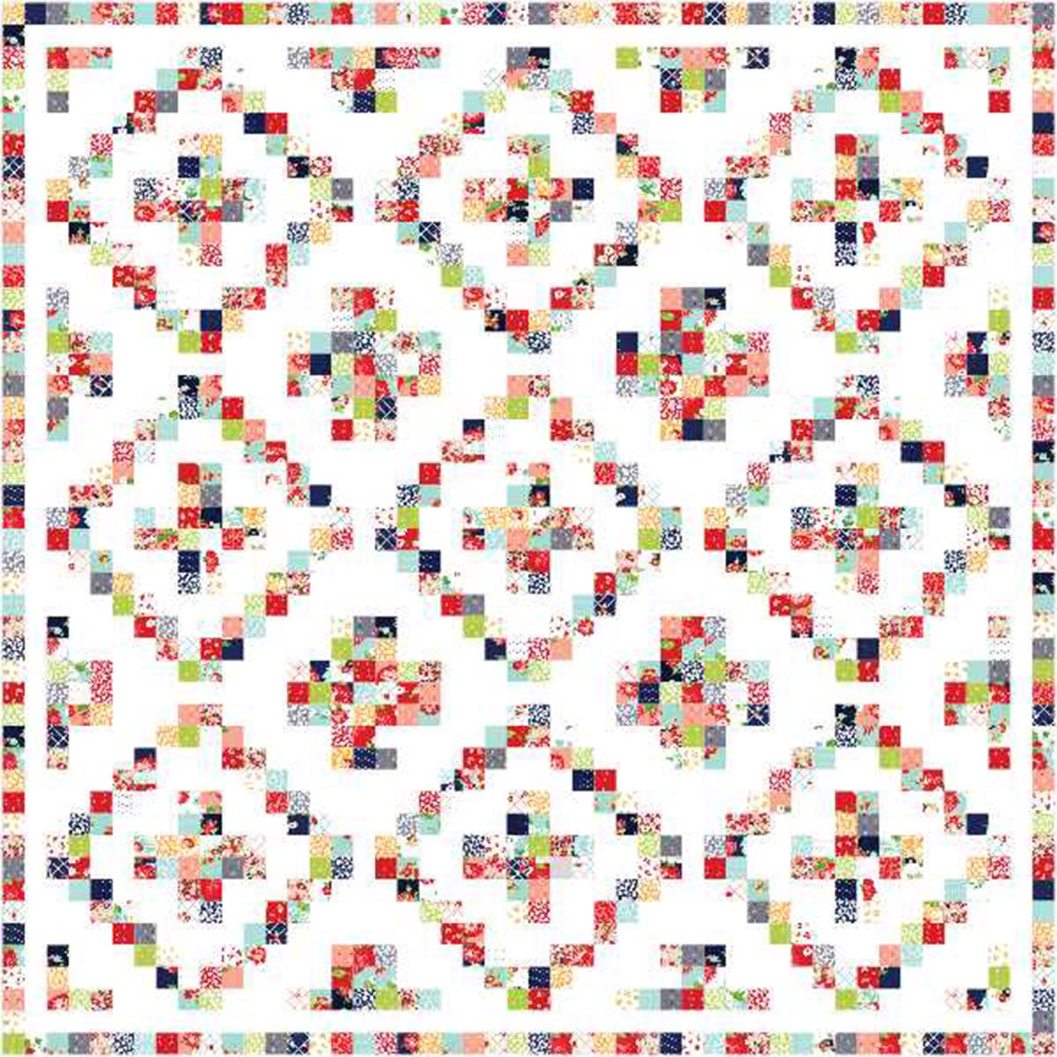 Patchwork Plus Quilt Pattern PDF 3 Sizes in Baby Lap and - Etsy Australia