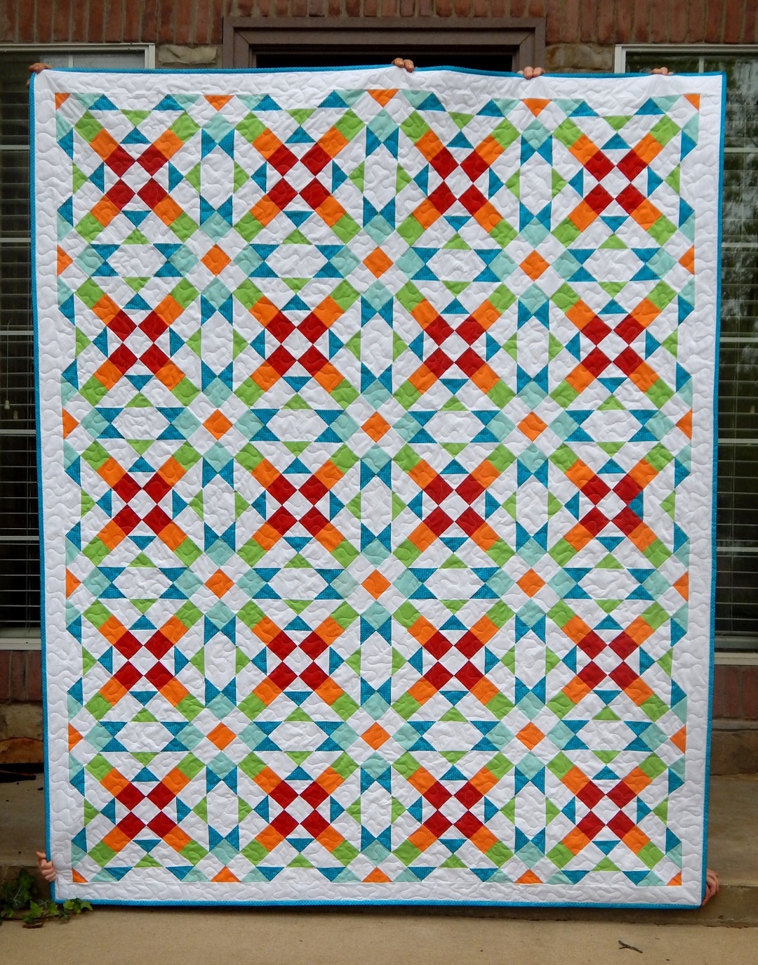 Somerset Pattern PDF, 5 Sizes in Baby, Lap, Twin, Queen, King, Quick ...