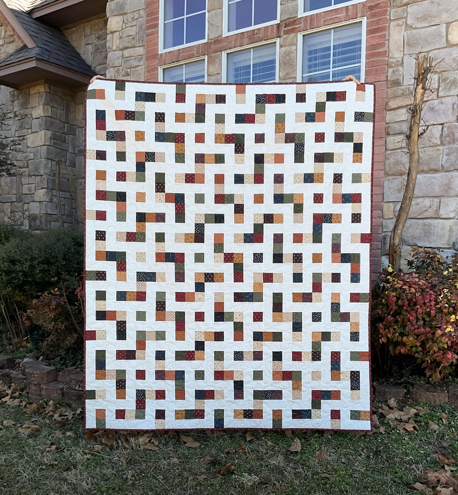Maze Runner Quilt Pattern: Modern Geometric Design (PDF Pattern) - Etsy