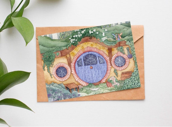 Hobbiton Post Card Hobbit Lord of the Rings the Shire - Etsy