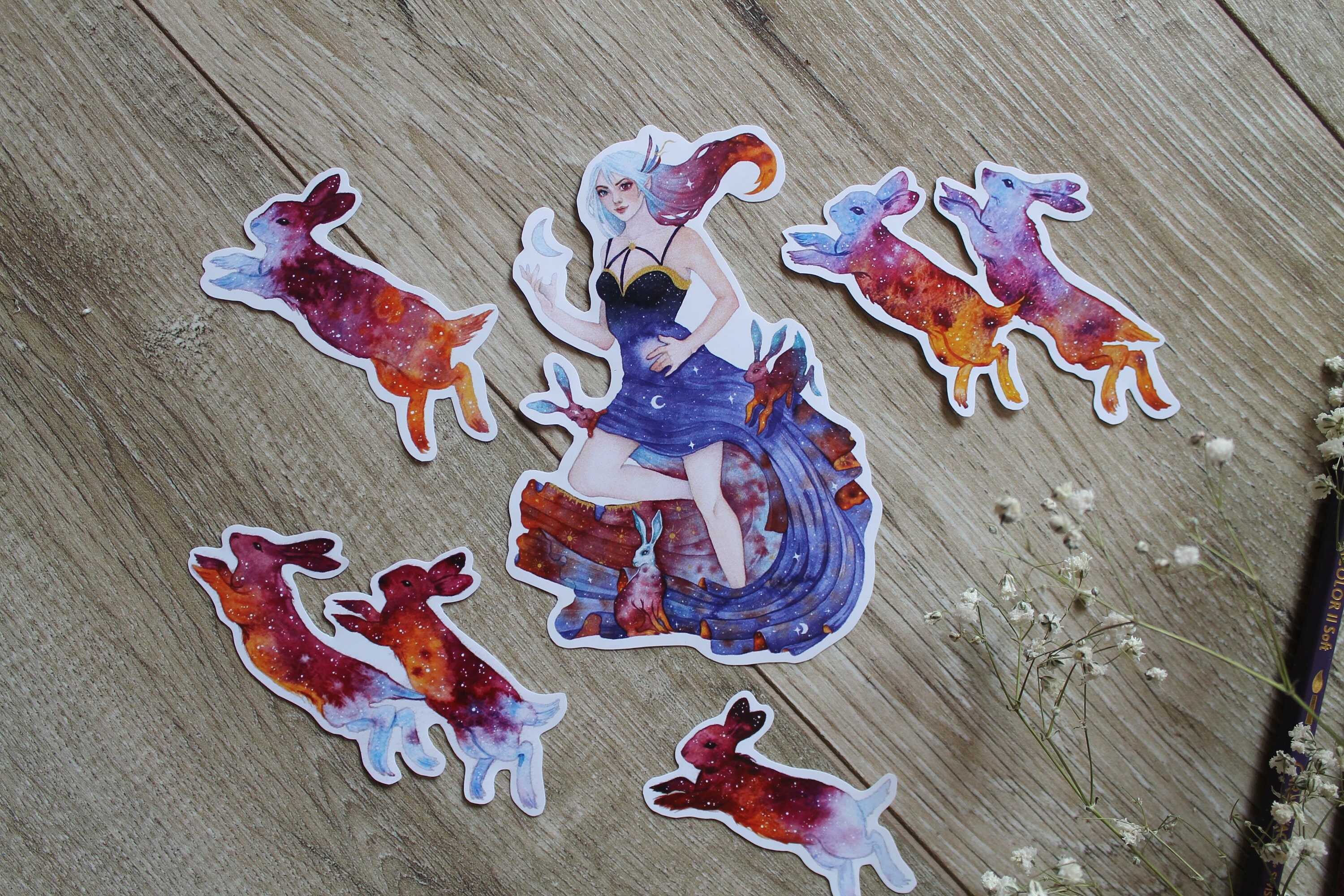 Fantasy Fae Queen Sticker Fairybullet Journal Sticker | Etsy