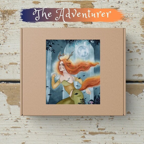 Painting Art & Collectibles Watercolor Seasonal Art Box Art ...