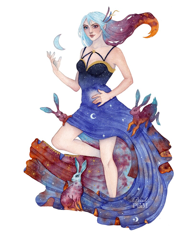 Fantasy Fae Queen Sticker Fairybullet Journal Sticker - Etsy