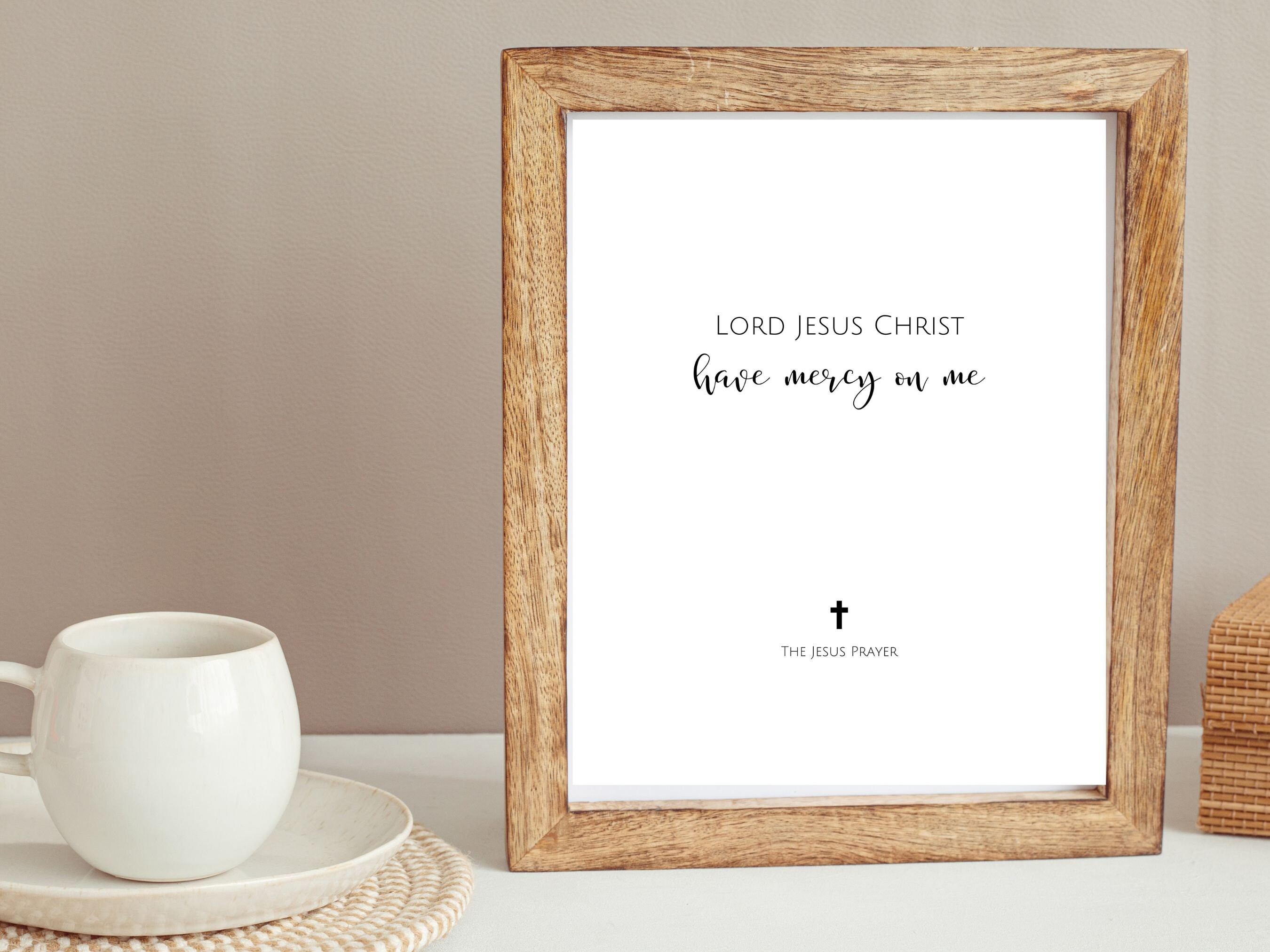 The Jesus Prayer - DIGITAL DOWNLOAD - Printable Orthodox Christian ...