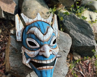 Avatar Blue Spirit Mask - Etsy