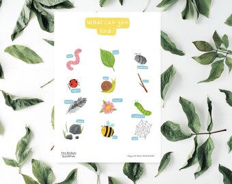 I Spy Pond Life Scavenger Hunt Print at Home. PDF Downloadable Activity ...