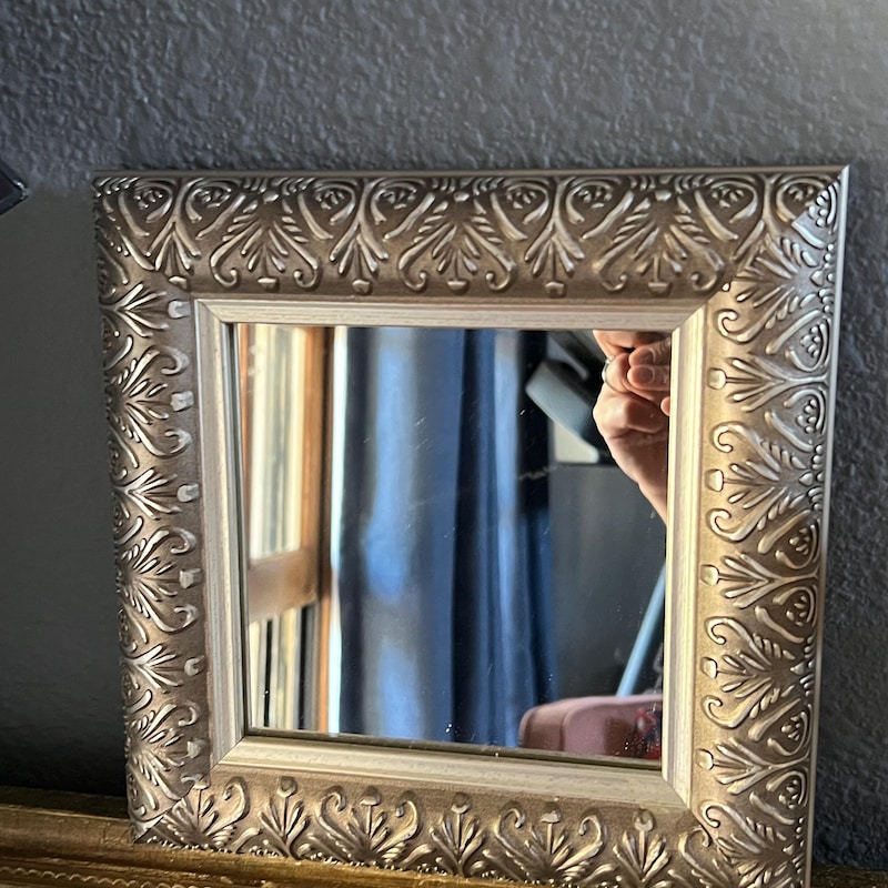 925 Silver Pocket Mirror - Etsy