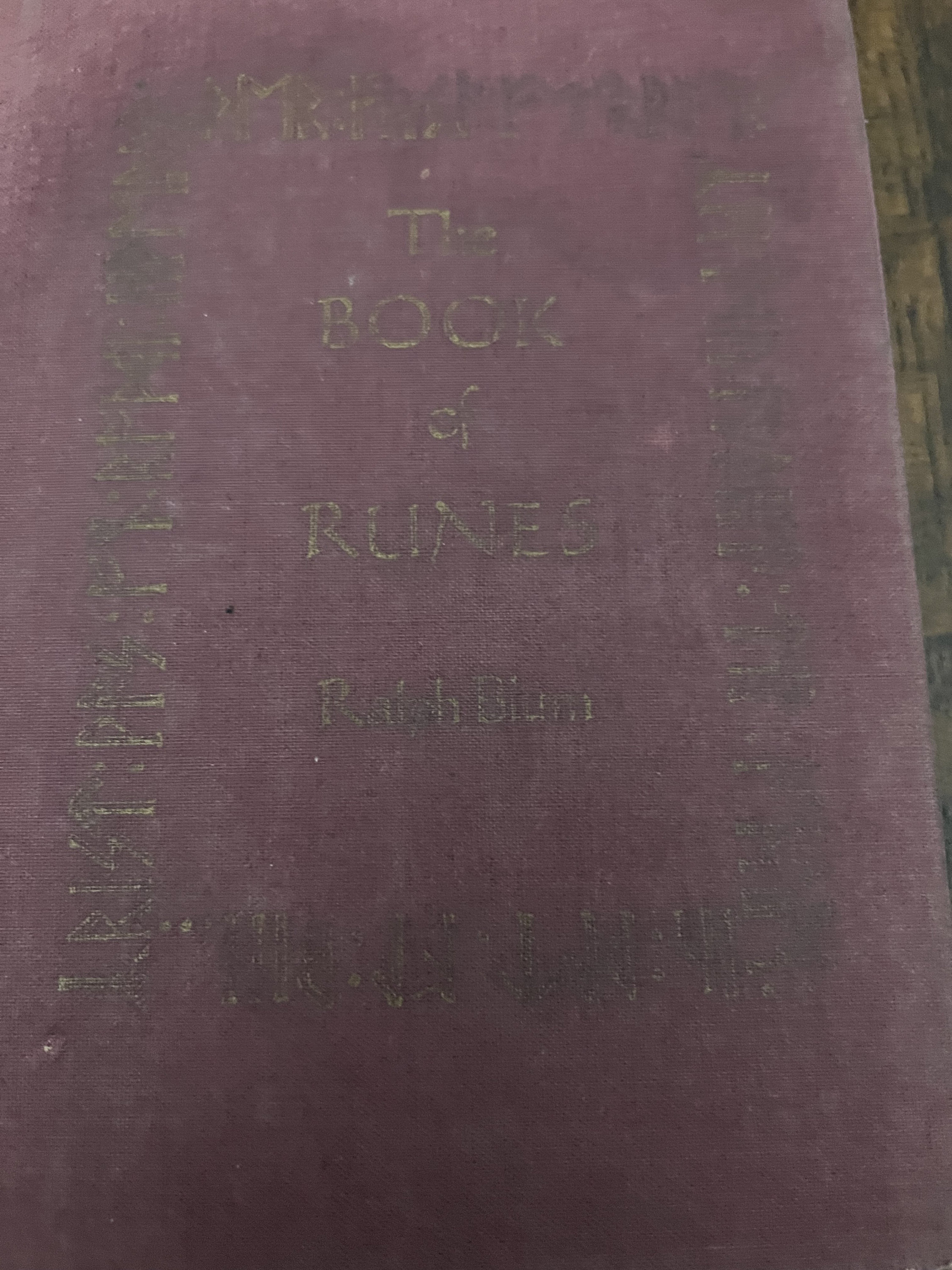 Viking Runes Ancient Oracle.1982 Edition Hard Cover 7x5 Inches ...