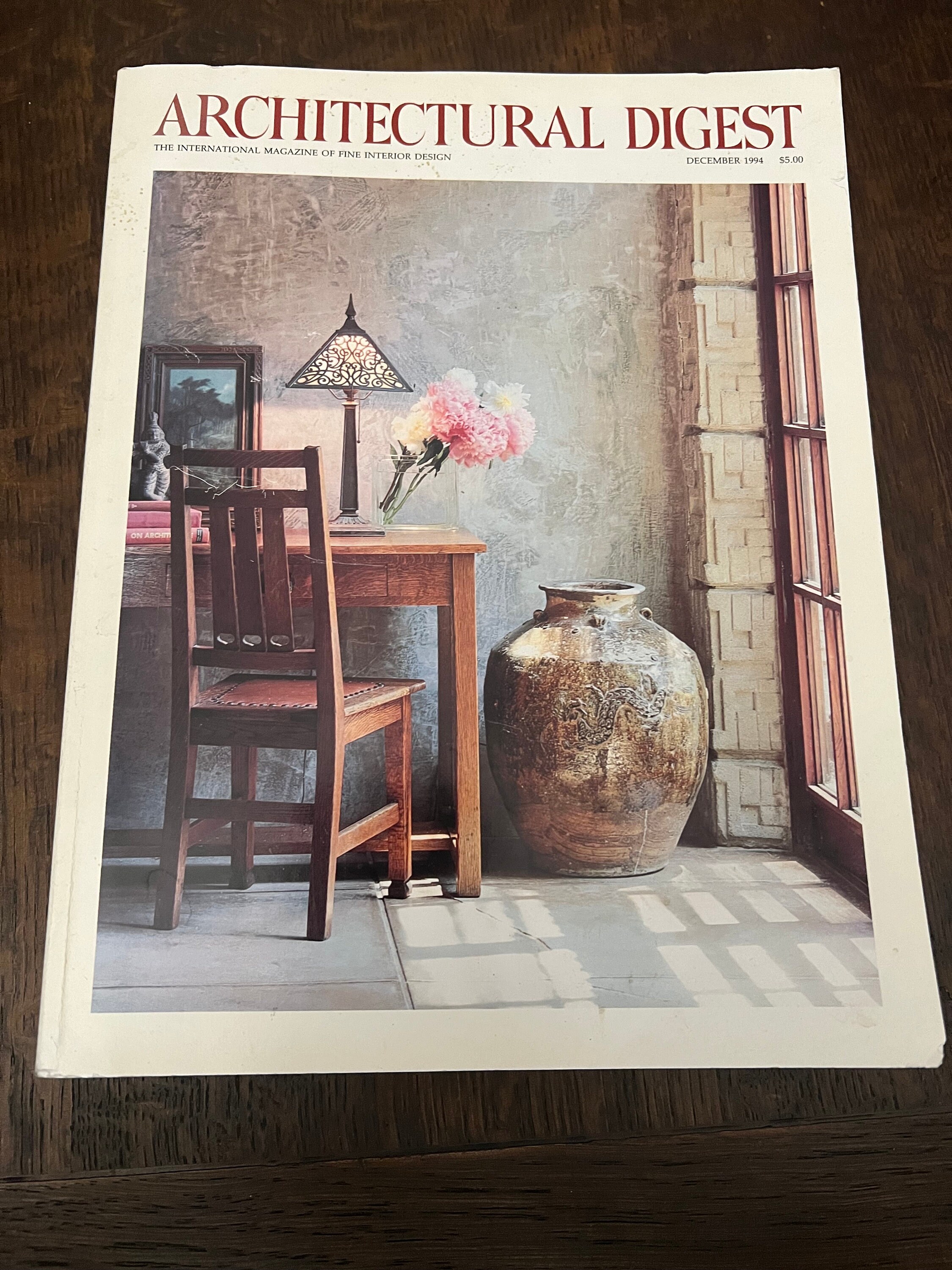 Vintage Architectural Digest Magazine, 1994 and October 2000. Fine ...