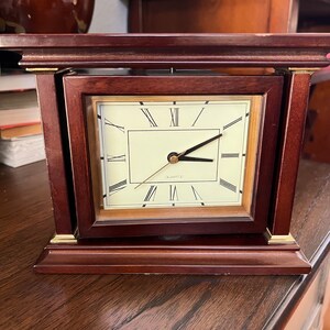 Vintage Z Quartz Taiwan Picture Frame Clock. 080 Z26. Working, Great ...