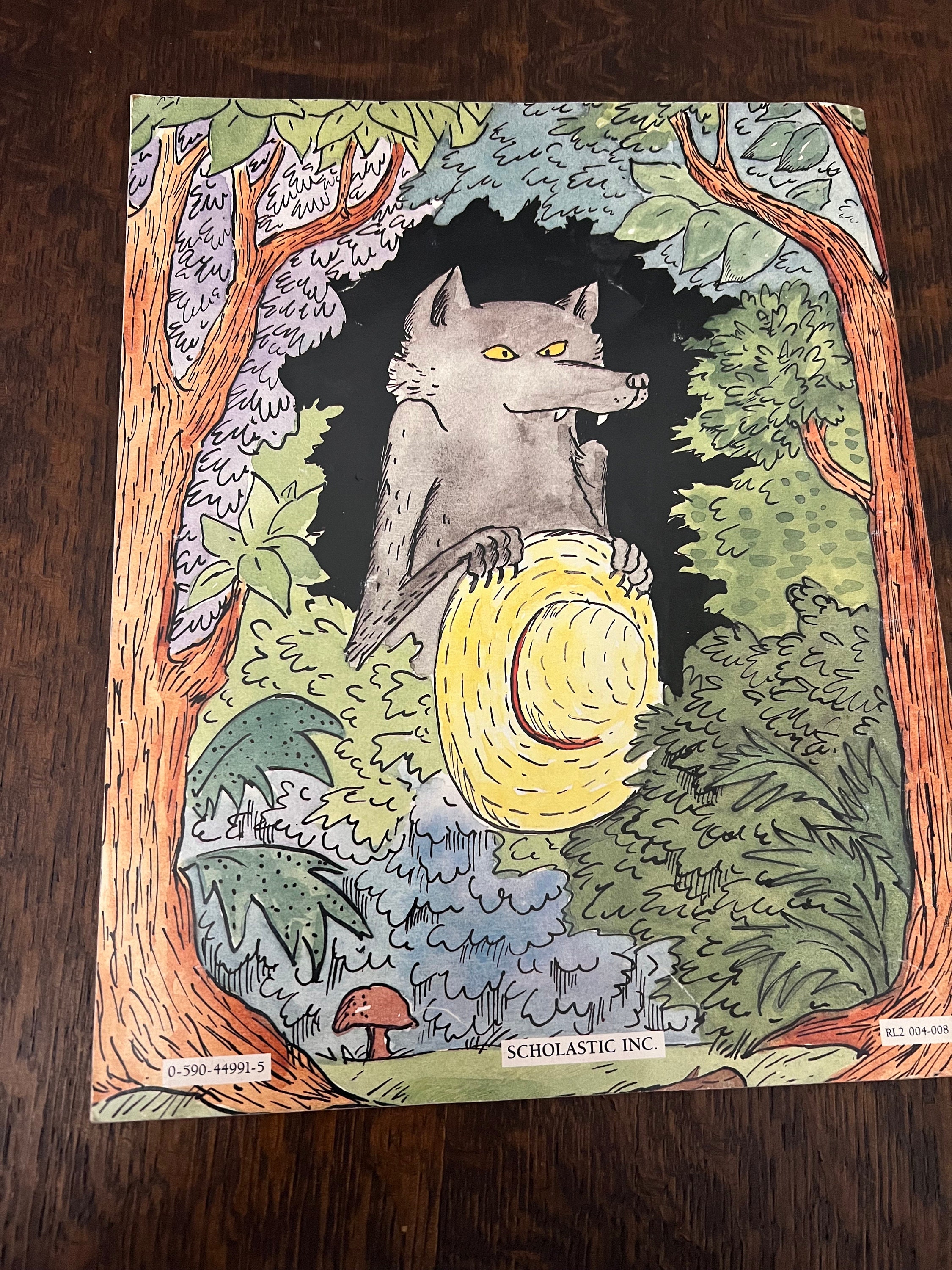 Red Riding Hood. Vintage Scholastic 1991. 10.5x8.5 Inches. James ...