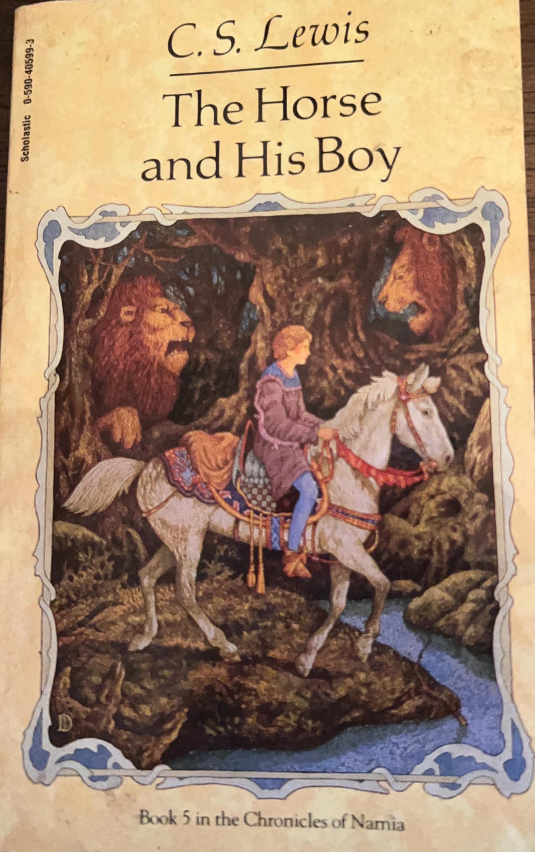 Vintage Book the Horse and His Boy by C.S Lewis - Etsy