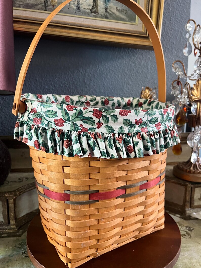 Longaberger Winter Wishes Basket, 1998 Holiday Hostess Edition - Etsy