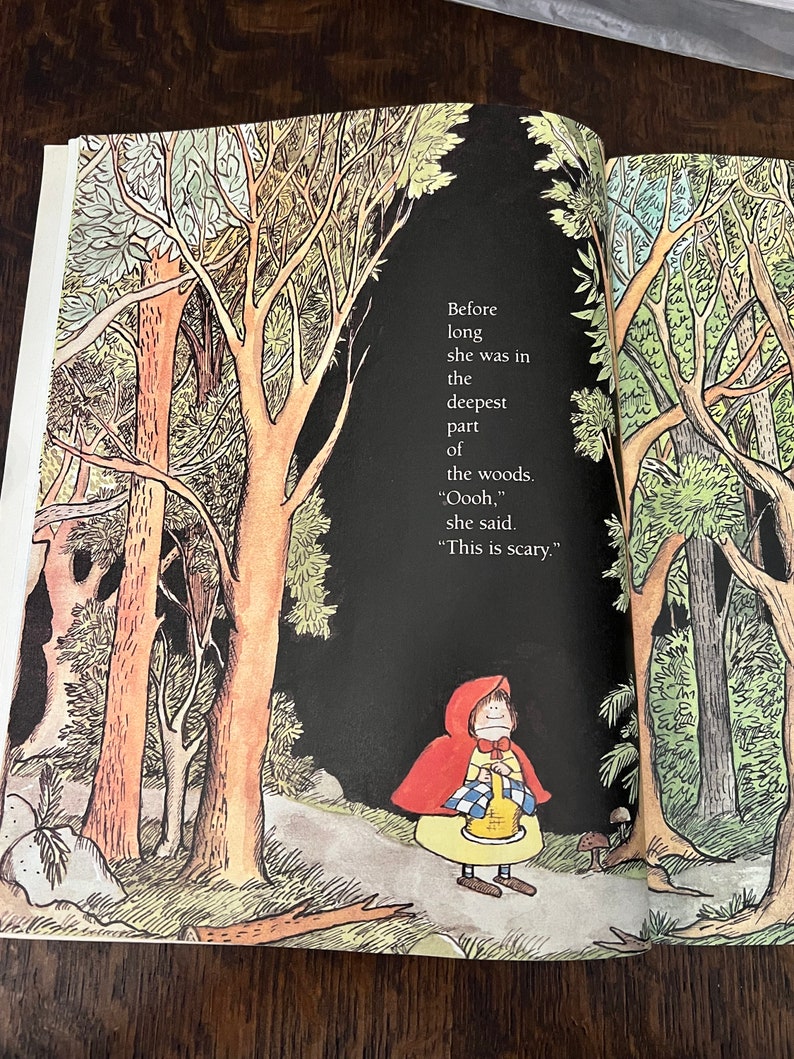 Red Riding Hood. Vintage Scholastic 1991. 10.5x8.5 Inches. James ...