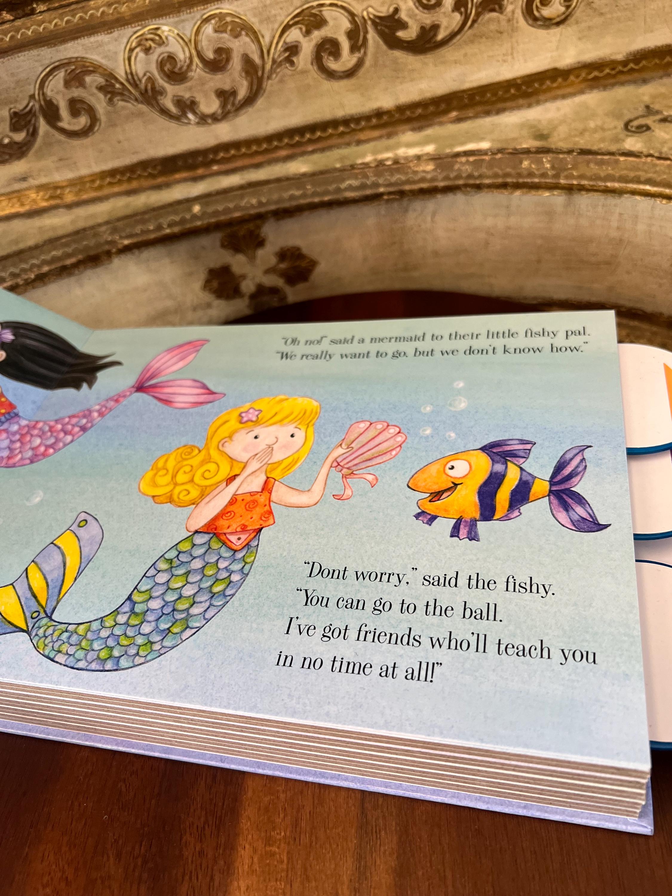 Mermaid Dance Interactive Book by Matthew Van Fleet. 11x7.25x2. Good ...