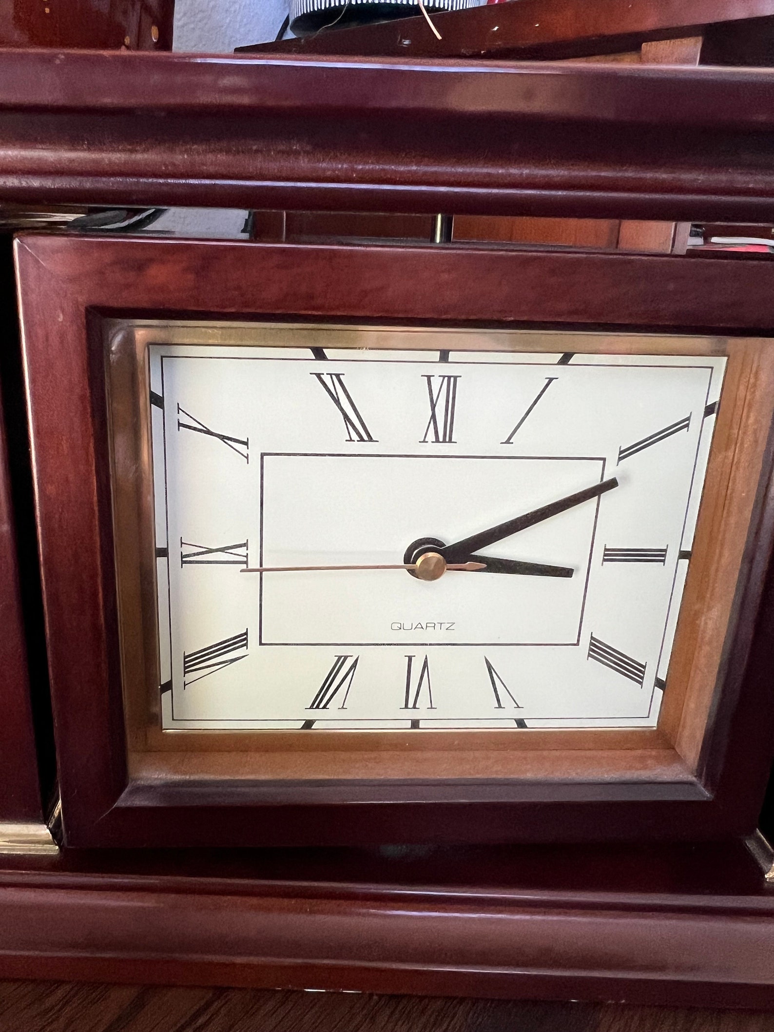 Vintage Z Quartz Taiwan Picture Frame Clock. 080 Z26. Working, Great ...